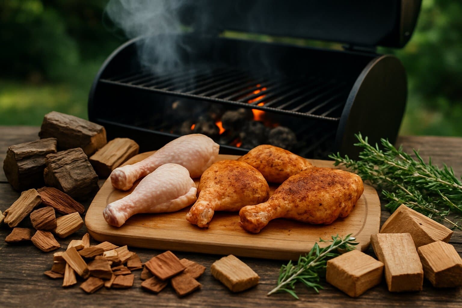 Best Wood to Smoke Chicken: Top Choices for Maximum Flavor